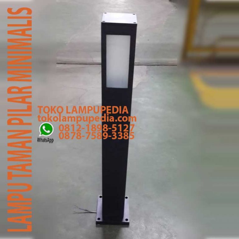Lampu Pilar Minimalis 80CM 1xE27 - Toko Lampupedia