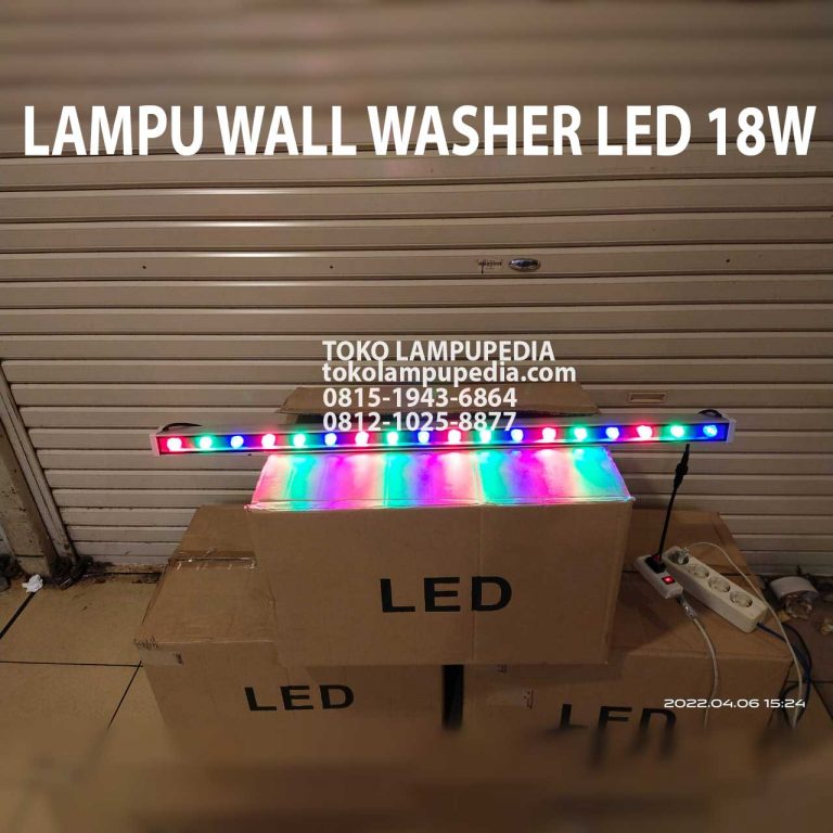 Lampu Dinding Warna Warni RGB 18W BAR 1M - Toko Lampupedia