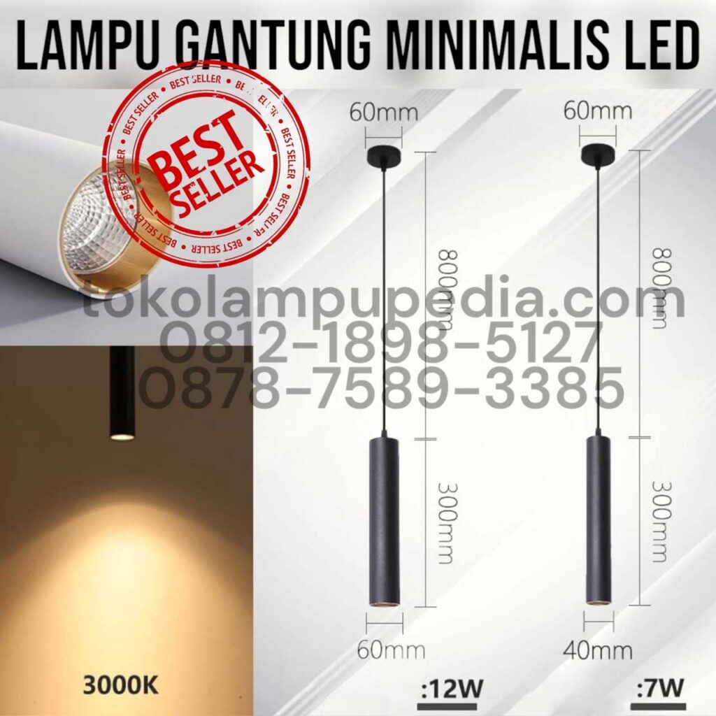 Lampu untuk CAFE RESTO LED 7W 12W - Toko Lampupedia
