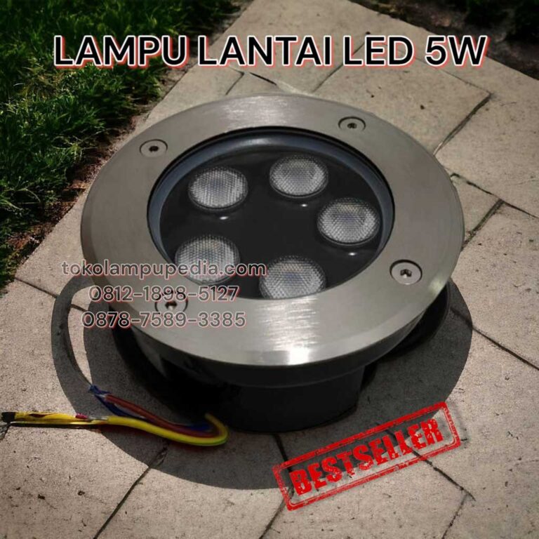 Lampu Lantai LED 5W Harga Terbaru - Toko Lampupedia