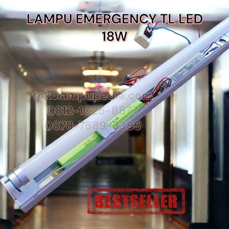 Lampu Emergency TL LED 18W TOSHIBA - Toko Lampupedia